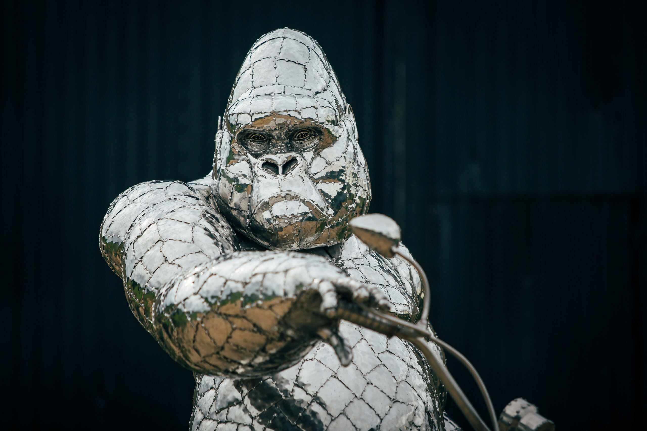Gorilla on Motorbike, his Journey, and why I made him - michael turner ...