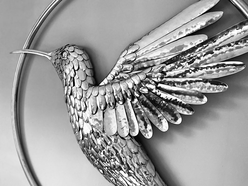 Hummingbird Wall-Mounted Sculpture - Michael Turner Studios