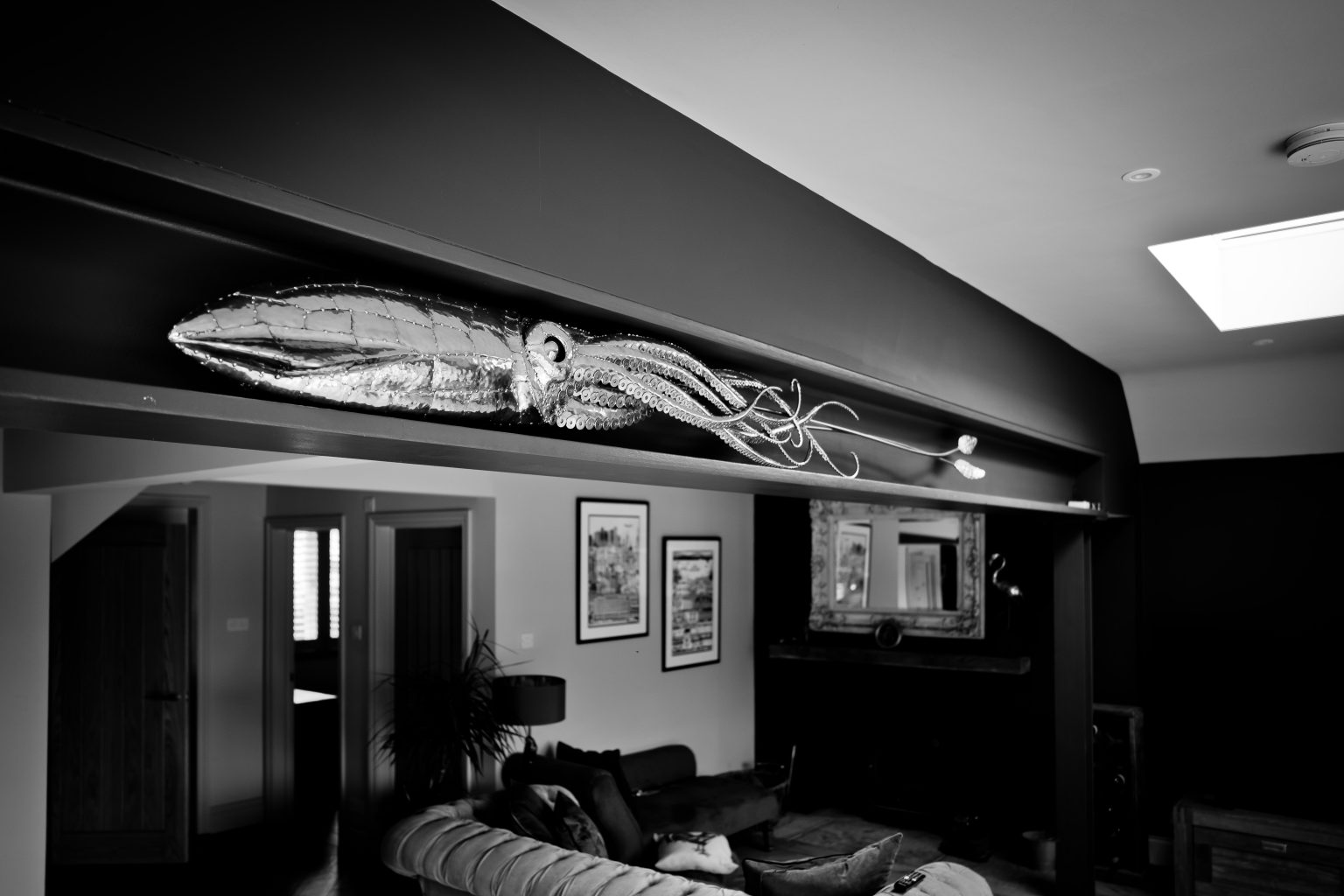 Squid sculpture - Michael Turner Sculptures and Art for your home