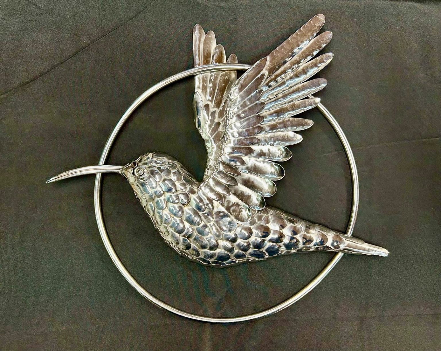 Small Hummingbird Wall-Mounted Sculpture Michael Turner